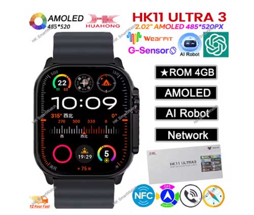 HK11 Ultra 3 Smartwatch – Specifications and Features